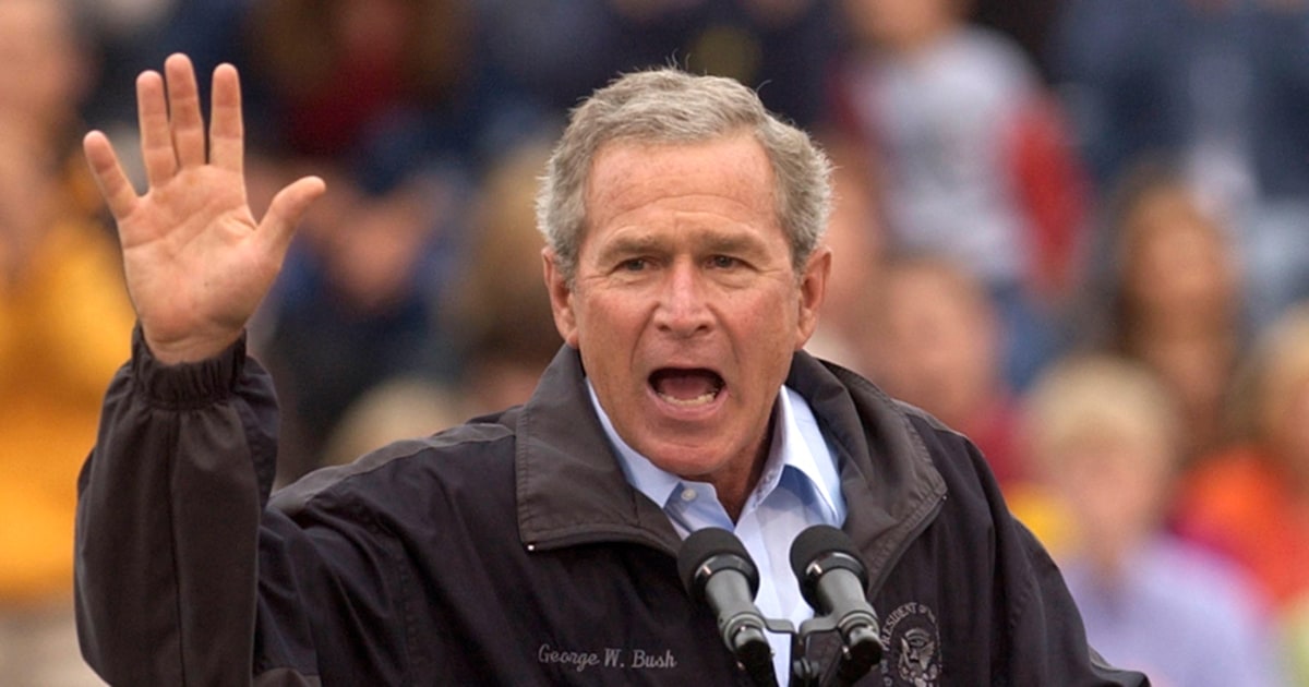 Bush slams Kerry for few ‘achievements’