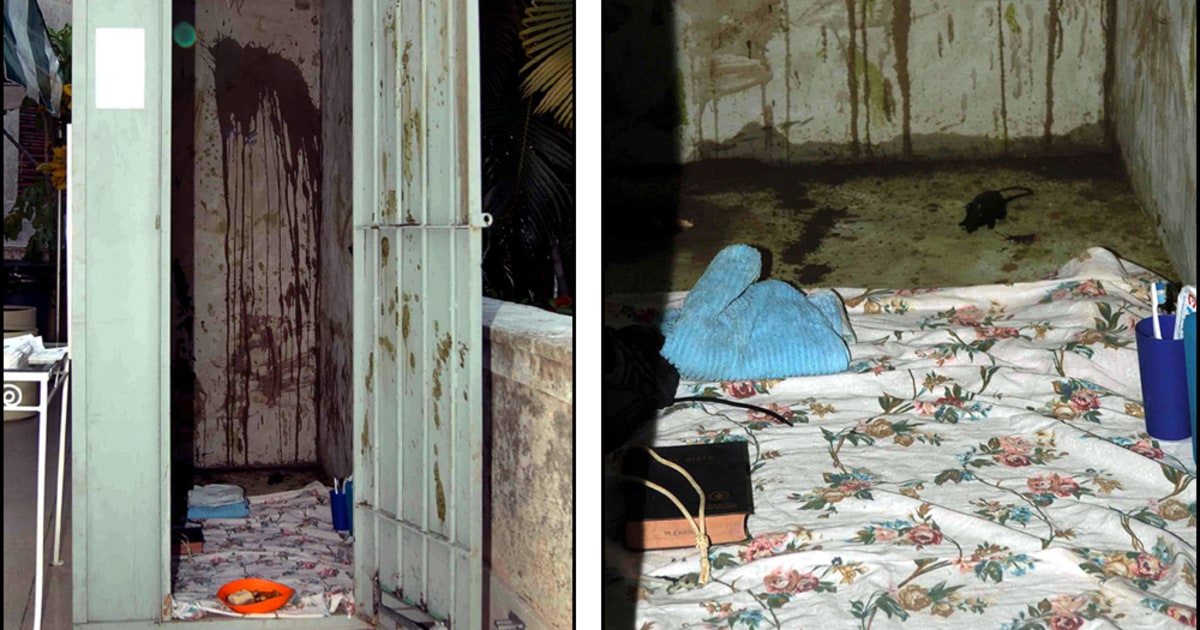 U.S. diplomat builds backyard Cuban prison cell