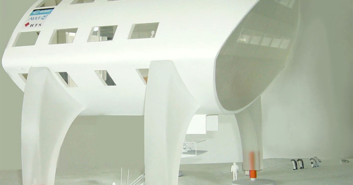 Space house designed for Antarctic base