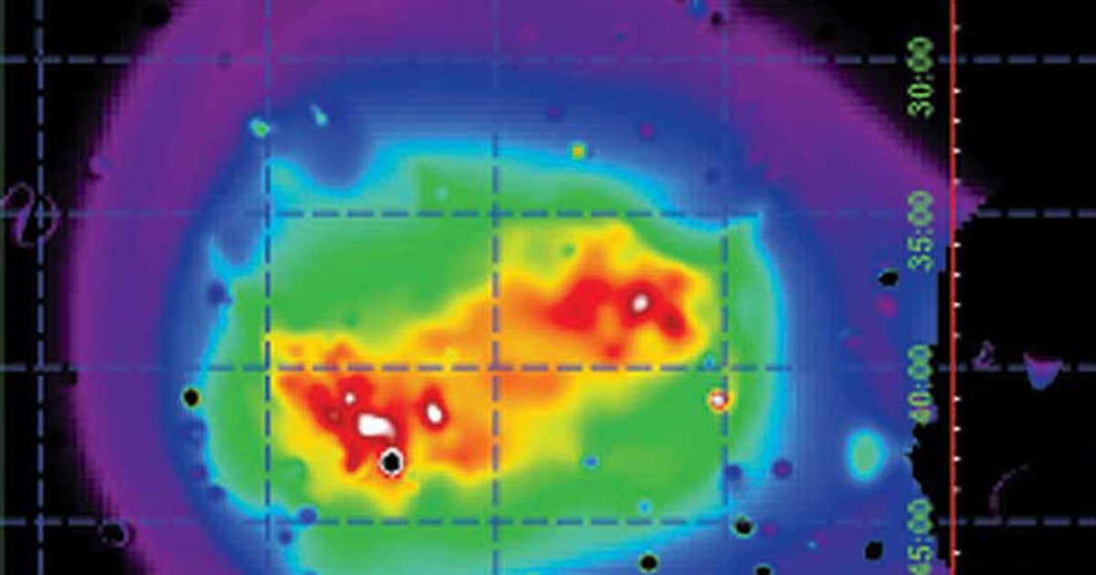 Astronomers witness huge galactic collision