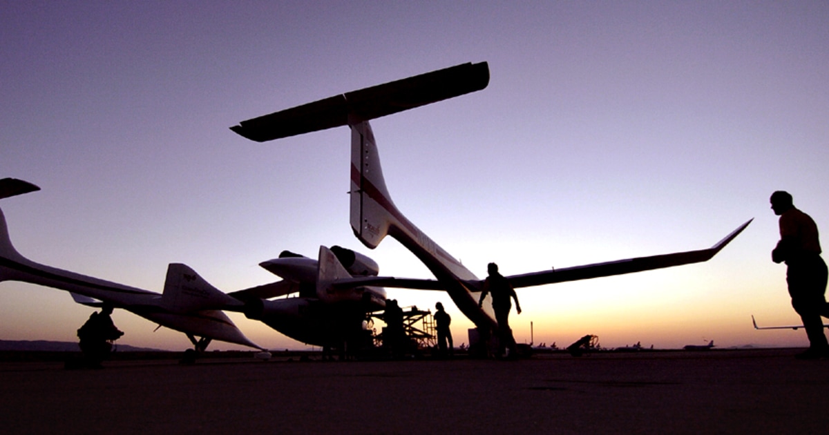 SpaceShipOne set for prize-winning try