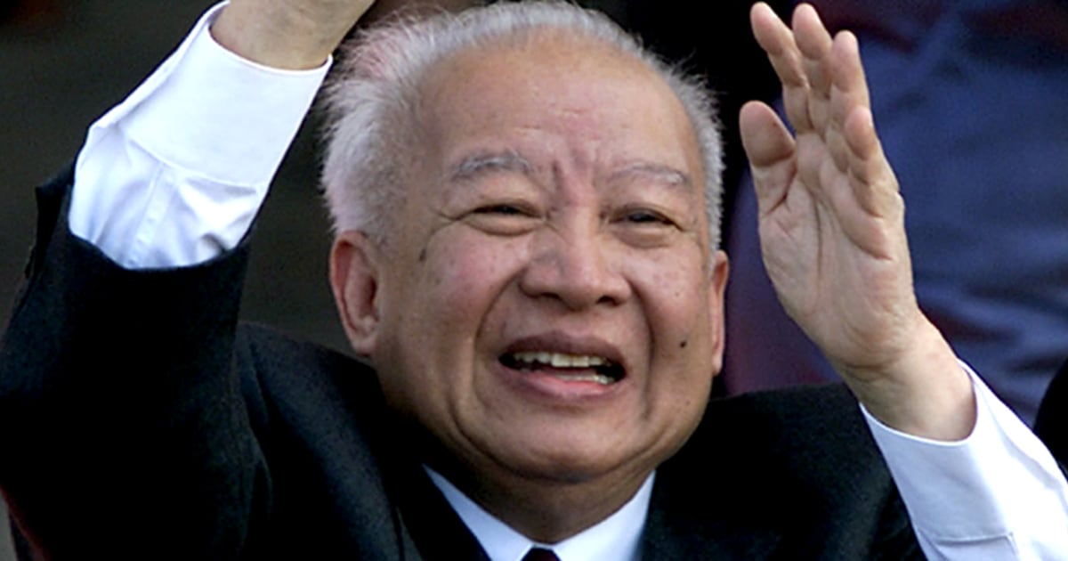 Cambodia's King Sihanouk abdicates