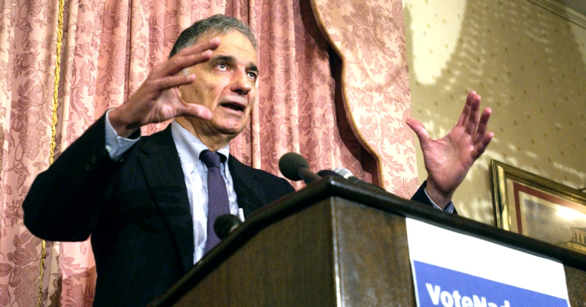 Nader presses on despite waning support