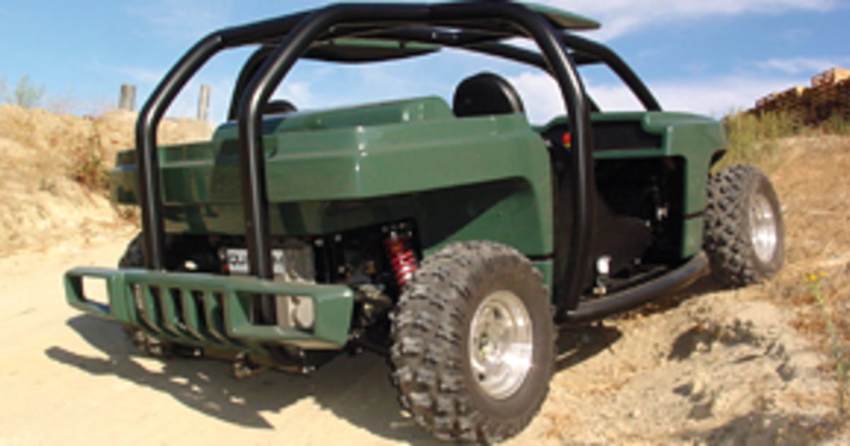 Army tests fuel cell surveillance vehicle