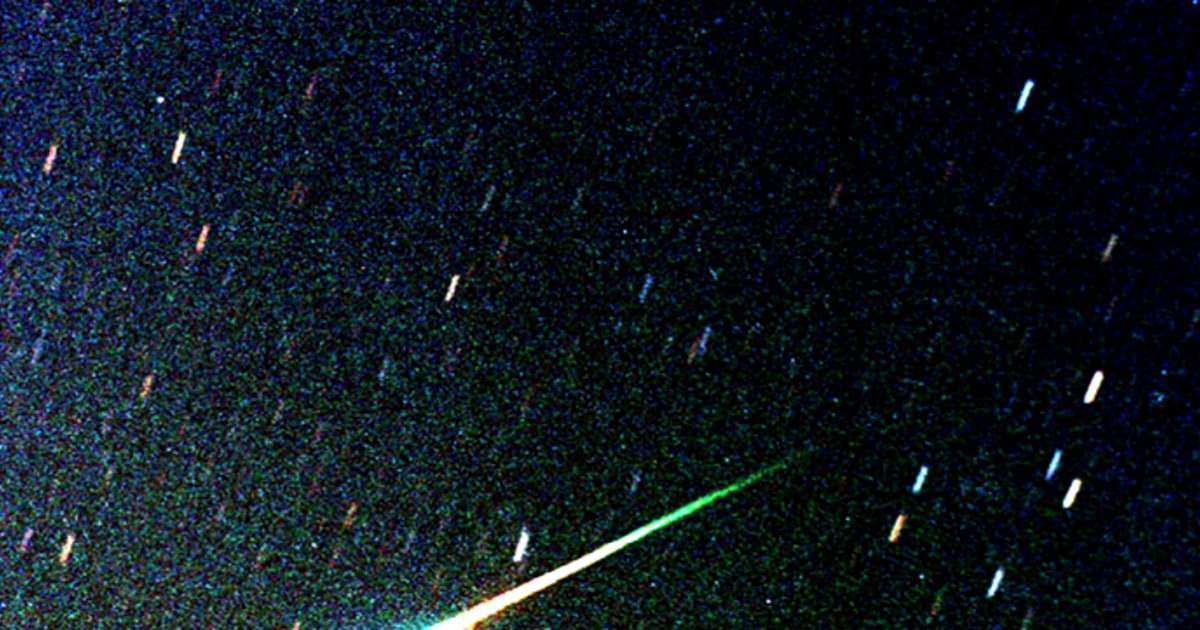 A meteor show for hard-core fans