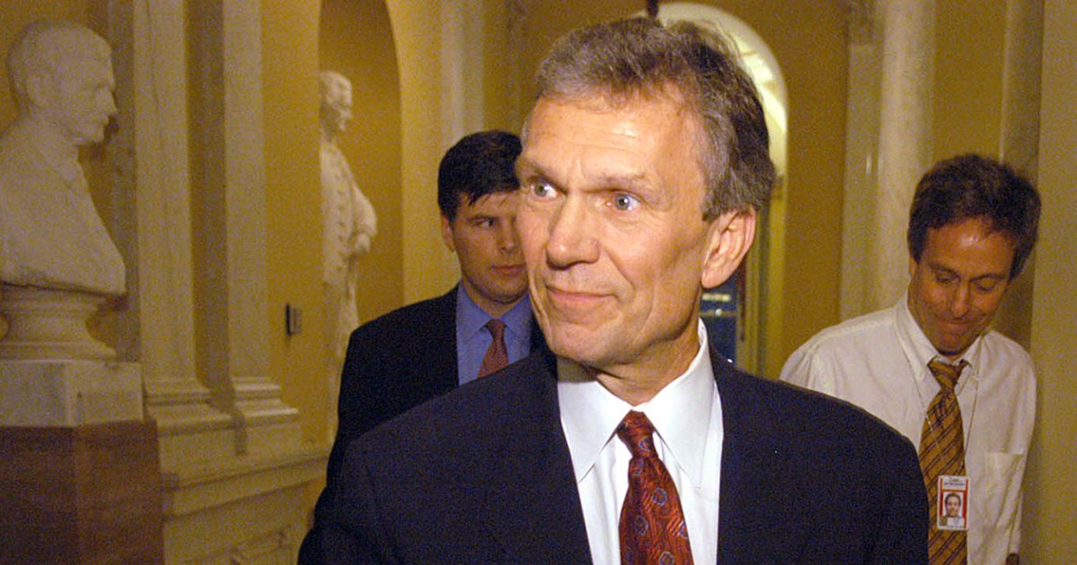 Daschle bids farewell to Congress