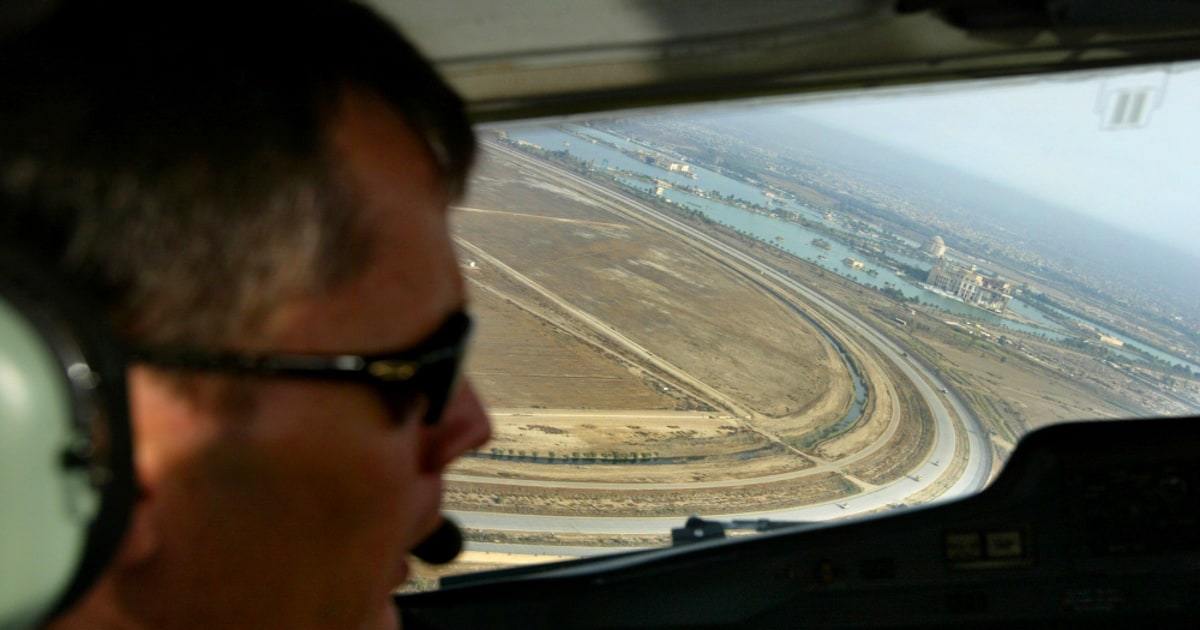 A hair-raising flight into Baghdad