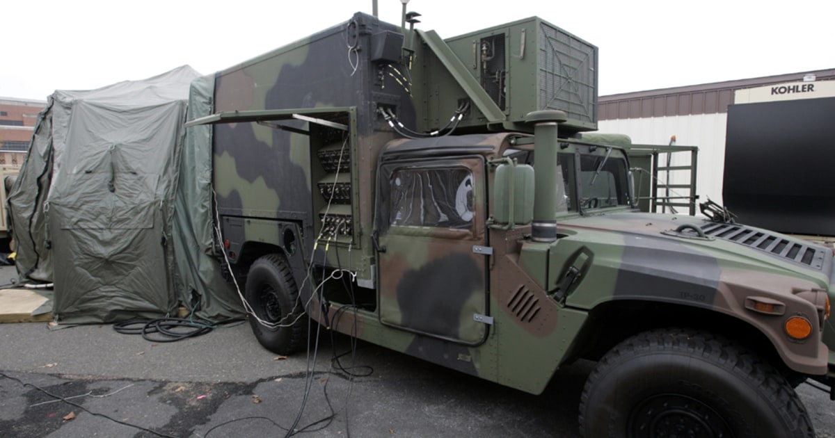 Sophisticated radar protects Bush