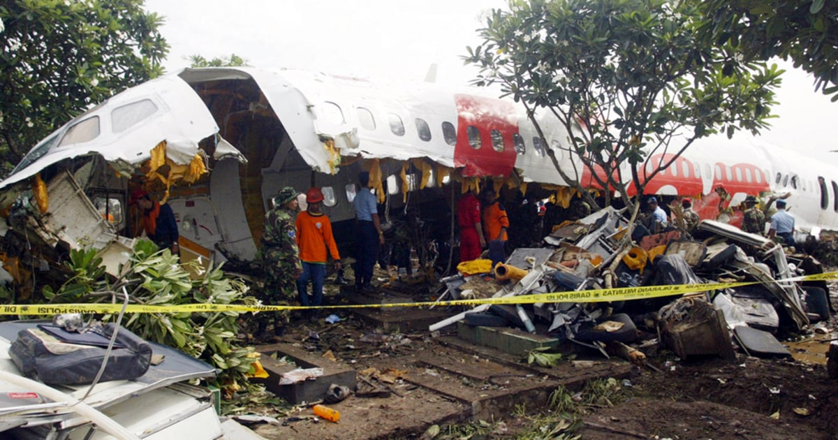 Jet crashes in Indonesia, killing at least 26