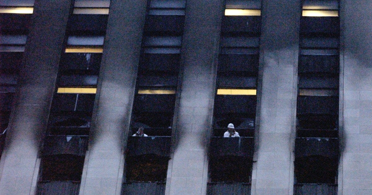 High-rise fire may have claimed historic photos