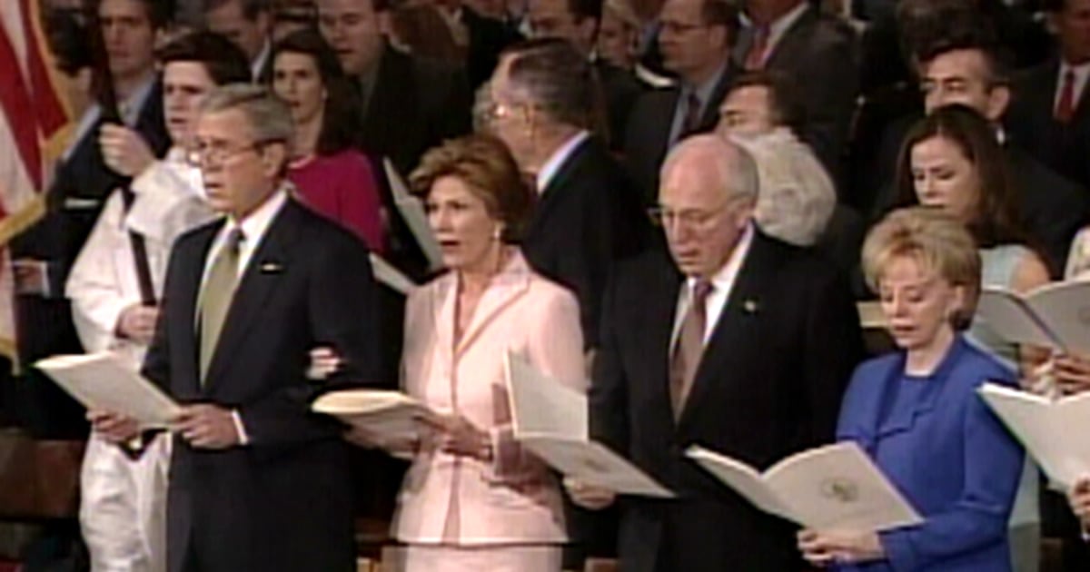 Bush’s second term begins in prayer