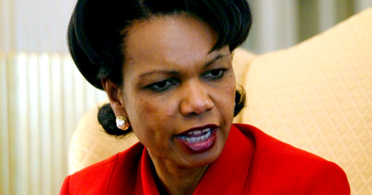 First foray abroad for Rice in new role as top diplomat