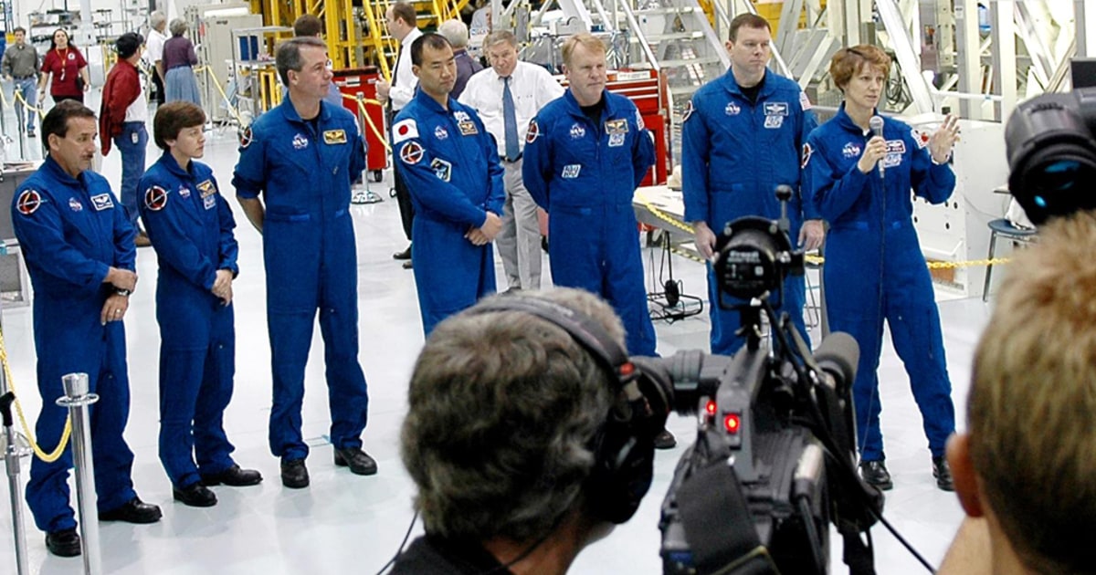 Shuttle repair test is still up in the air