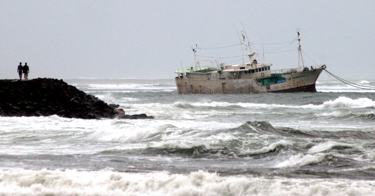 3 rescued at sea after South Pacific cyclone