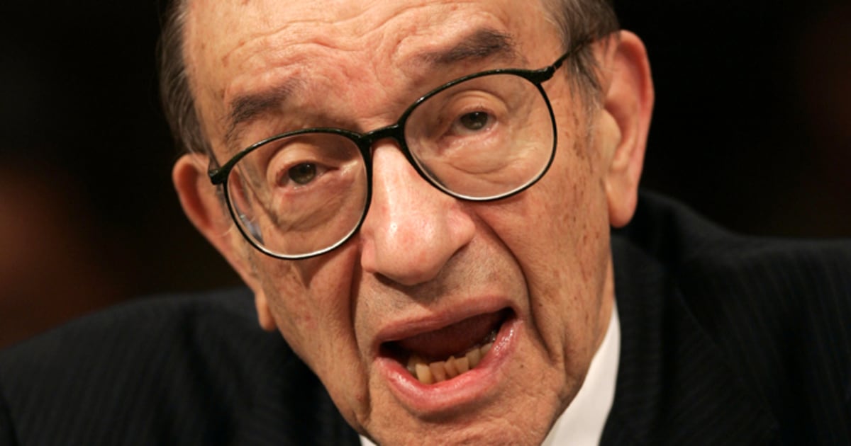 Chairman Greenspan in the lion's den