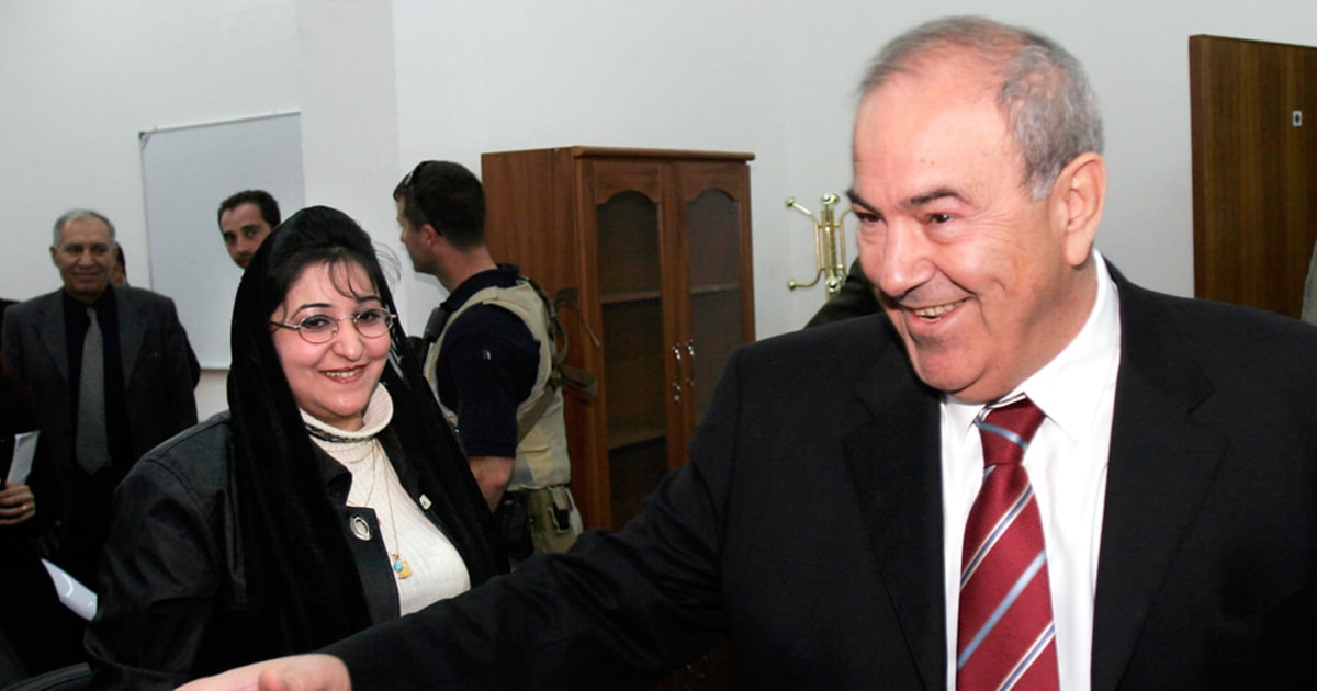 Allawi says he'll fight for Iraqi PM post