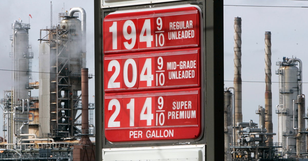 Gas prices seen hitting record high this year