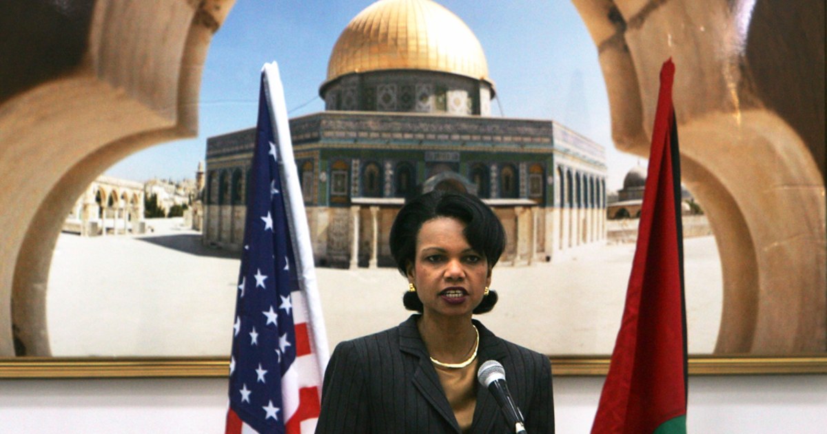 Condoleezza Rice hits the ground running