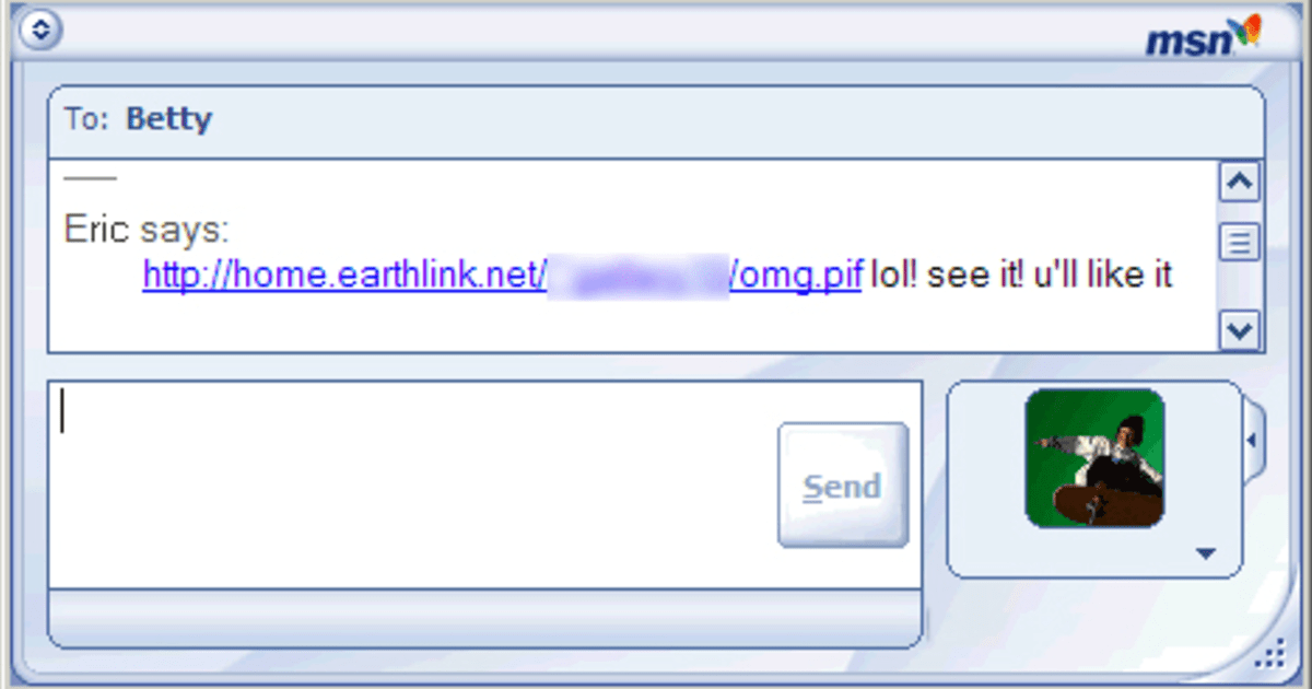 Instant message worm attacks increasing