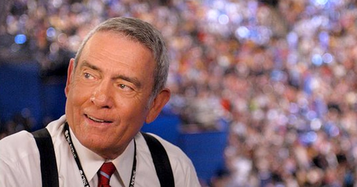 Dan Rather, leaving by the high road