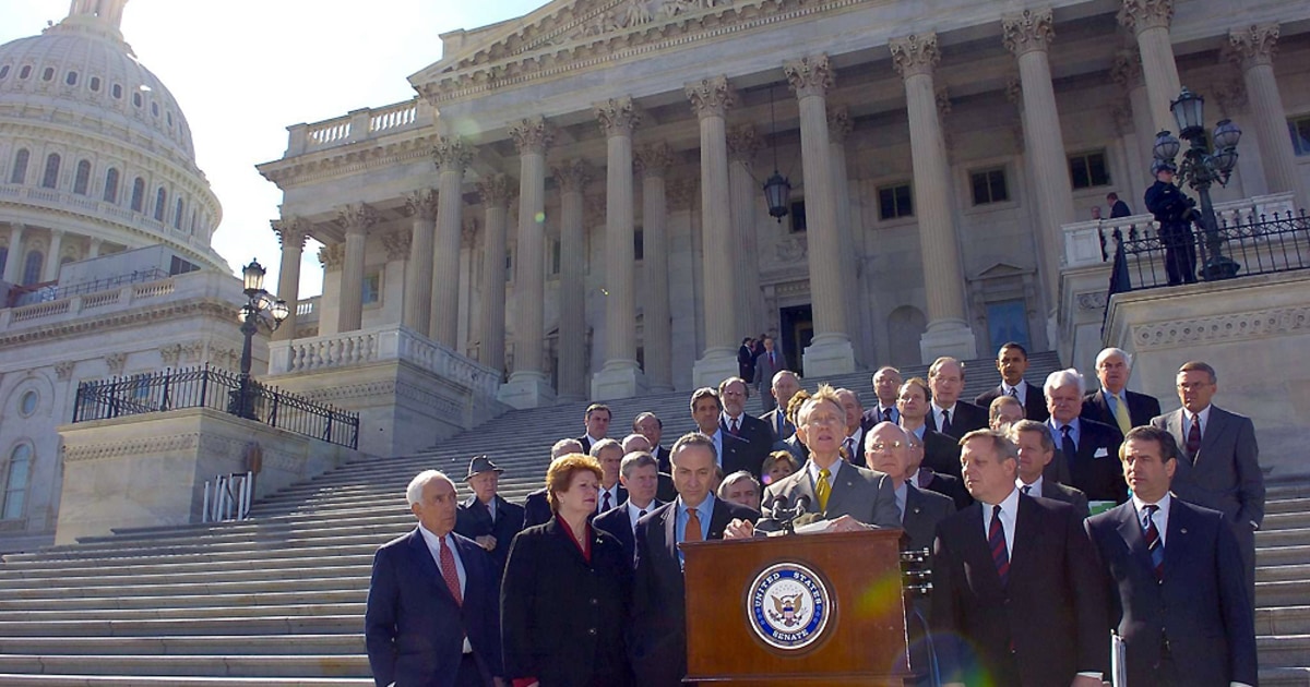 Reid threatens partial Senate shutdown