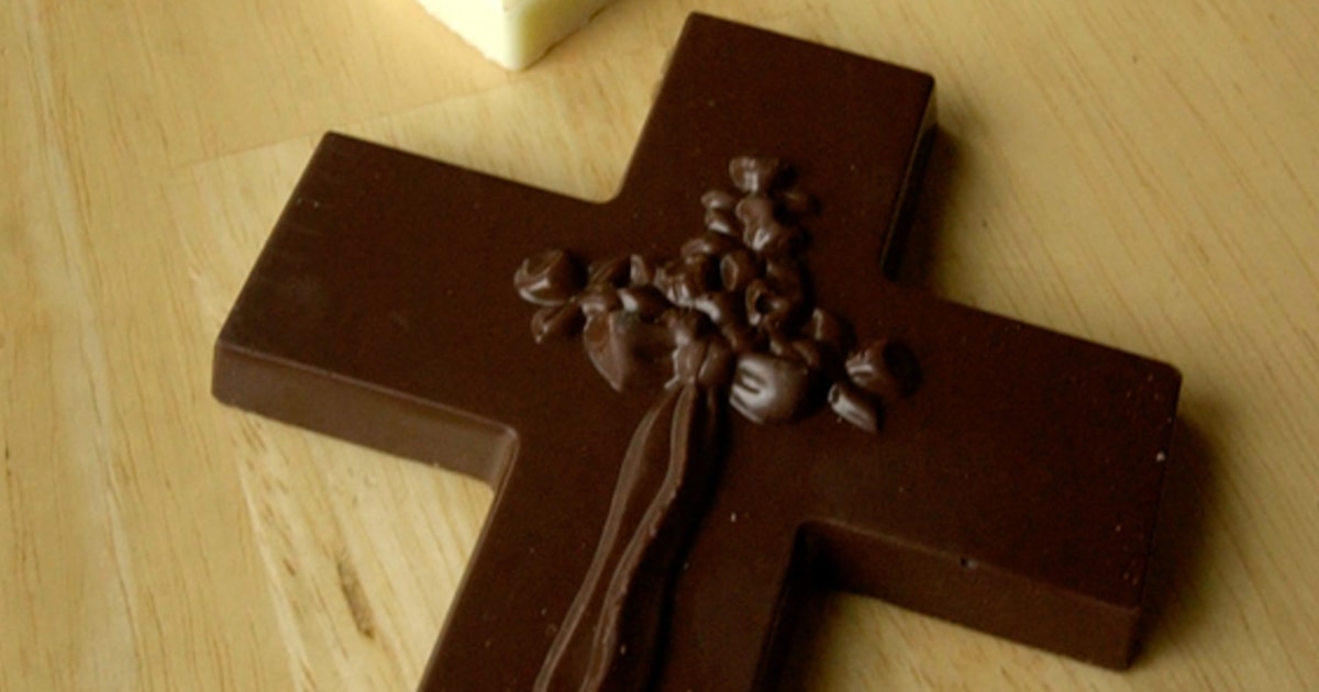Chocolate Easter crosses going mainstream