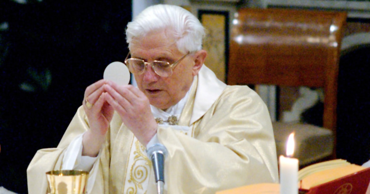 pope benedict origin
