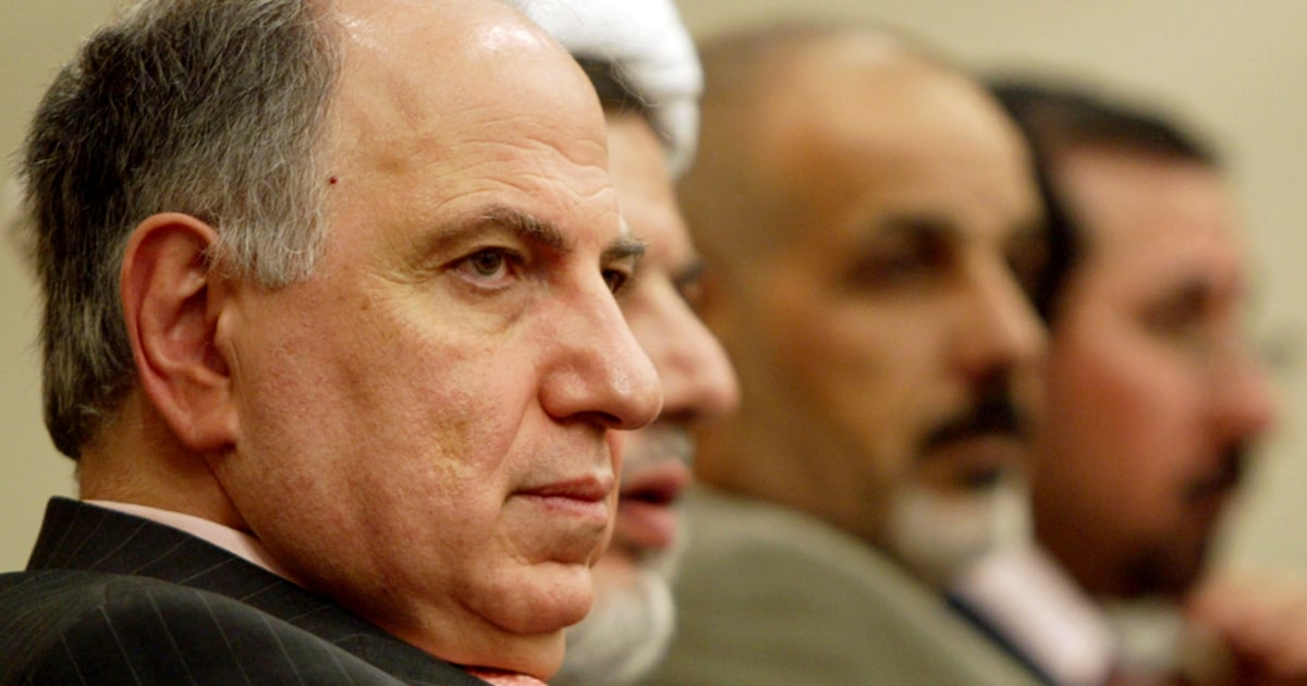 Iraq's Ahmad Chalabi: He's now Mr. Oil