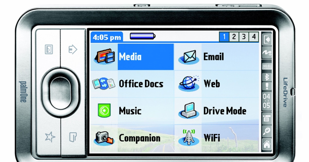 PalmOne unveils 4GB 'LifeDrive'