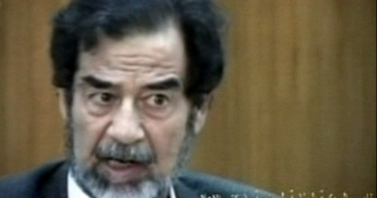 Saddam questioned about Shiite slayings