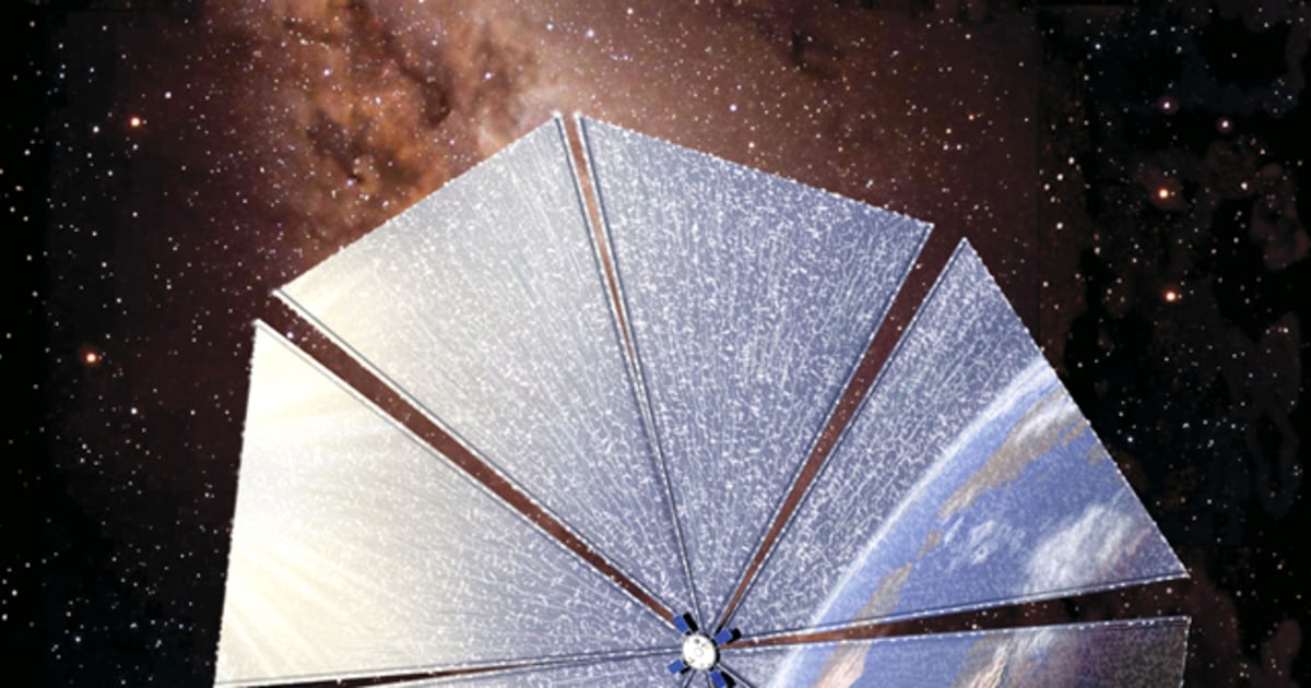 Solar-sail mission reflects past and future