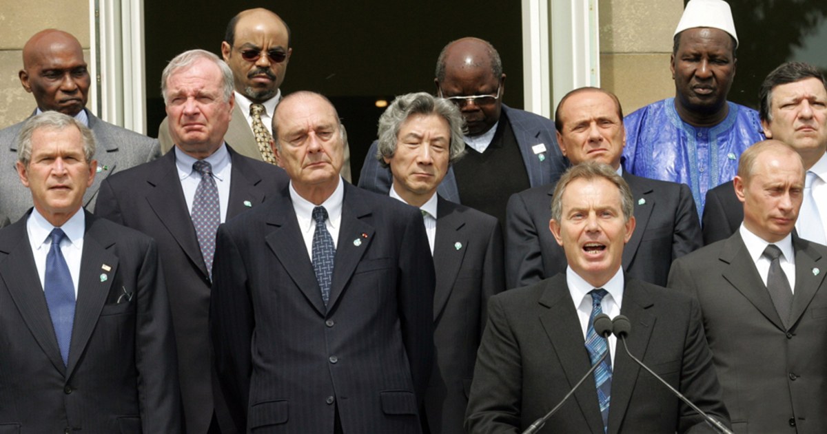 British resolve on display at the G-8