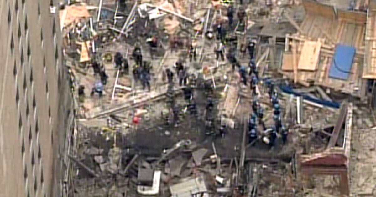 5 injured in New York City building collapse