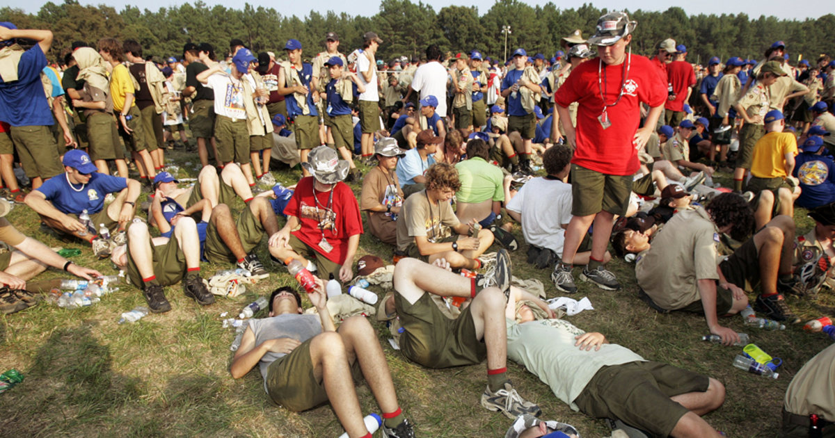 Heat exhaustion adds to Scout Jamboree woes
