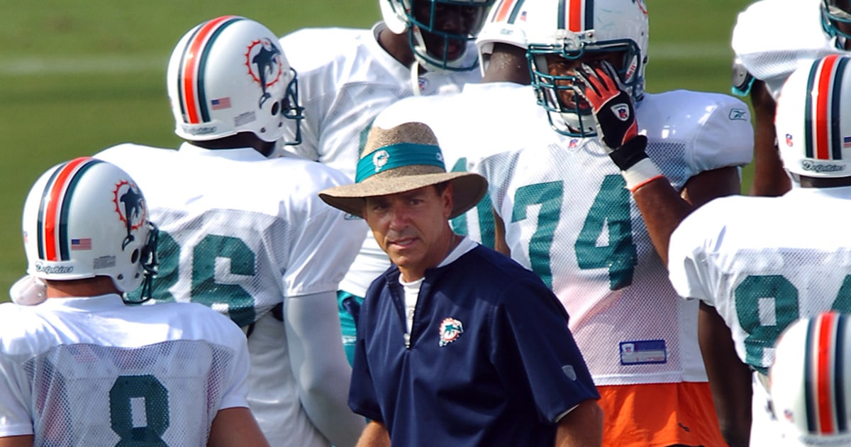 Saban answers Dolphins' cry for help