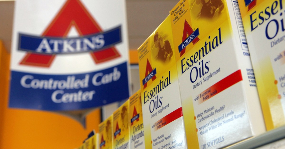 Consumers have had their fill of Atkins Diet