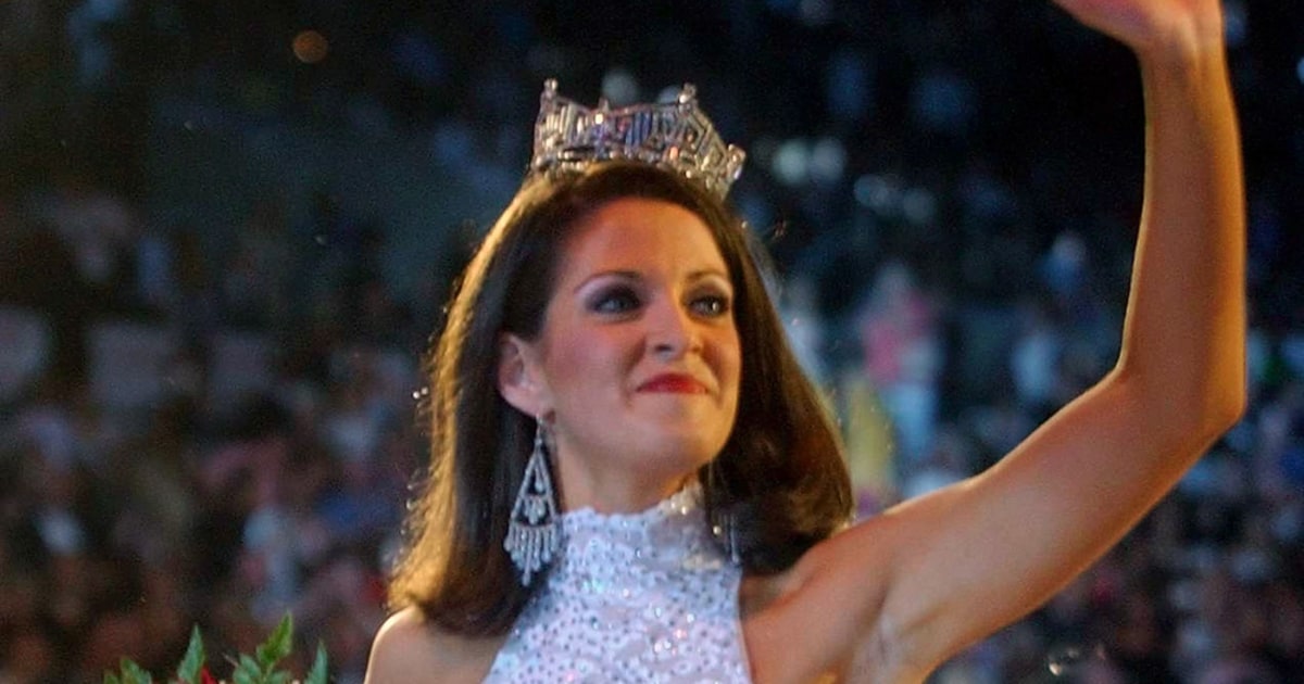 There she goes! Miss America to pick up stakes