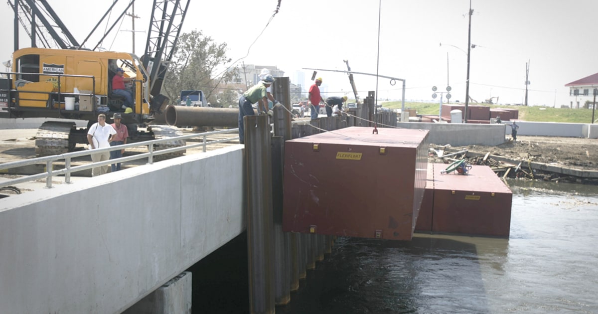 Levee system not designed for stronger storms