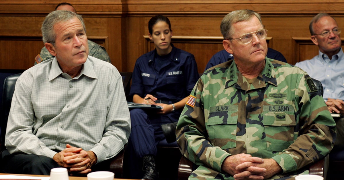 Military to Bush: U.S. needs search-rescue plan