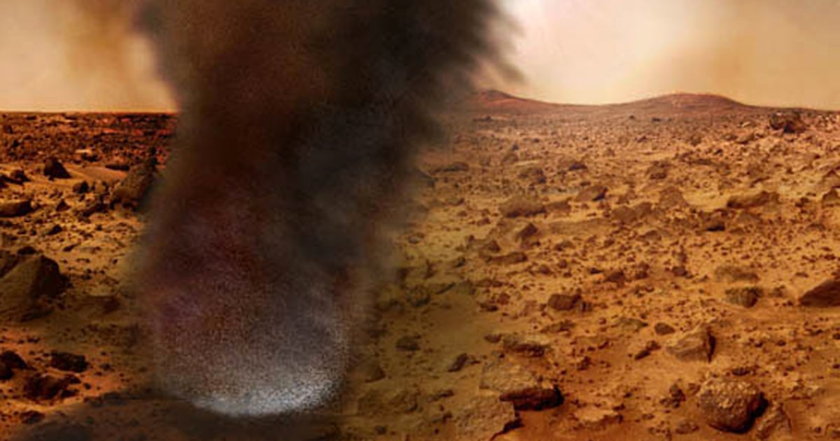 dust devil debris