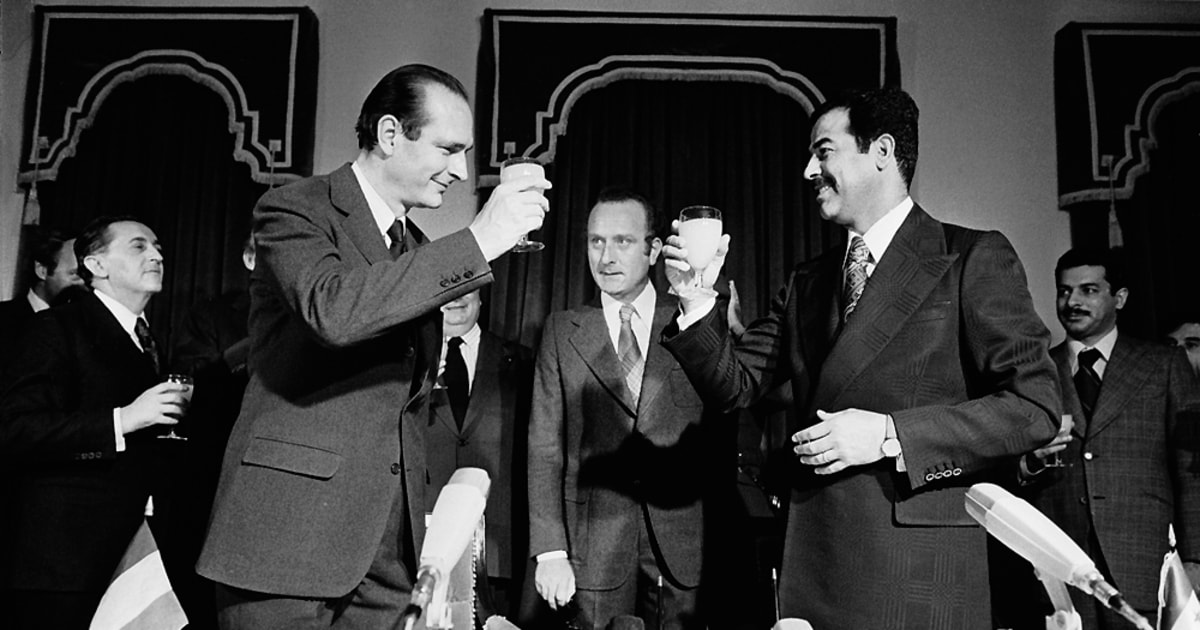 Before bringing war, Saddam brought stability