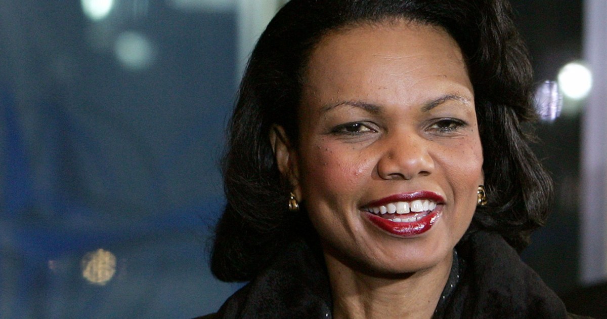 Condoleezza Rice’s star rising