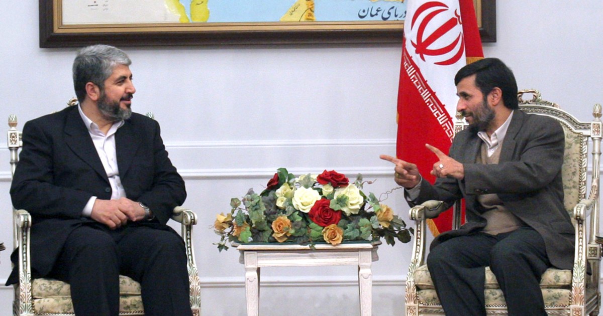 Iran’s leader offers to fund Hamas government