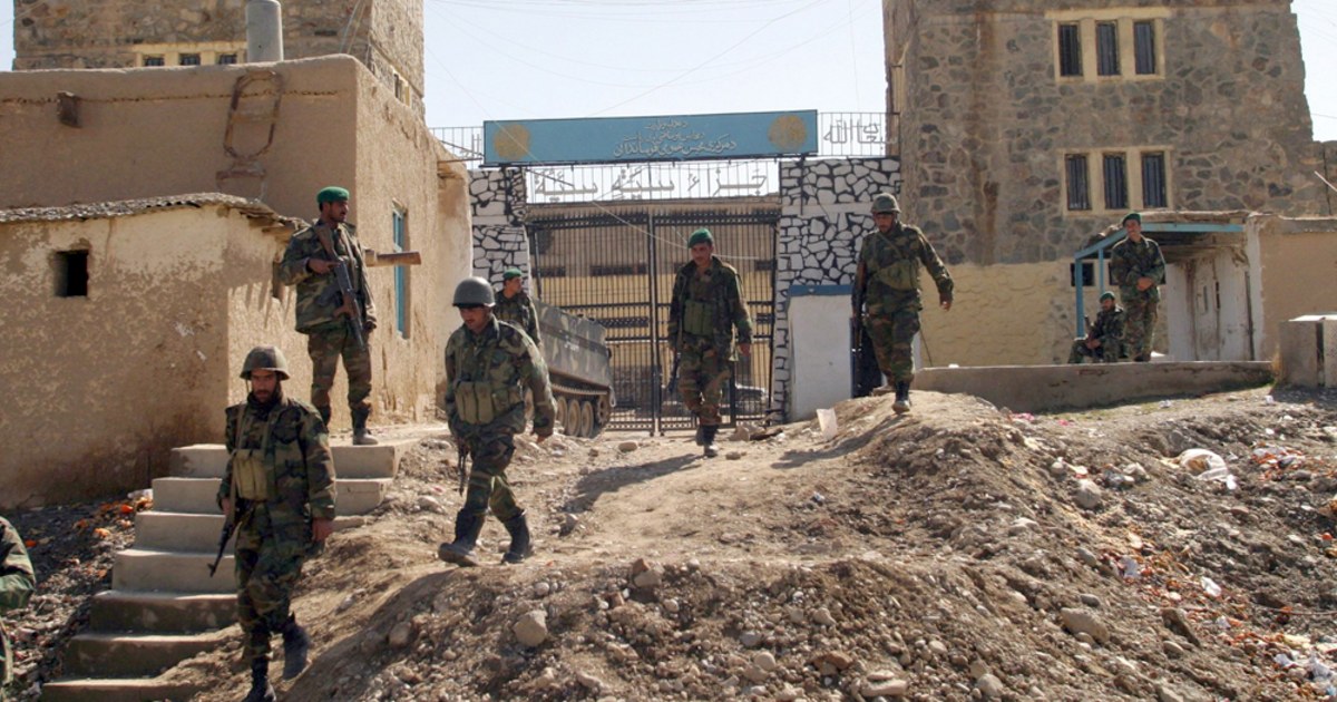 Order restored after riot at prison, Afghan says