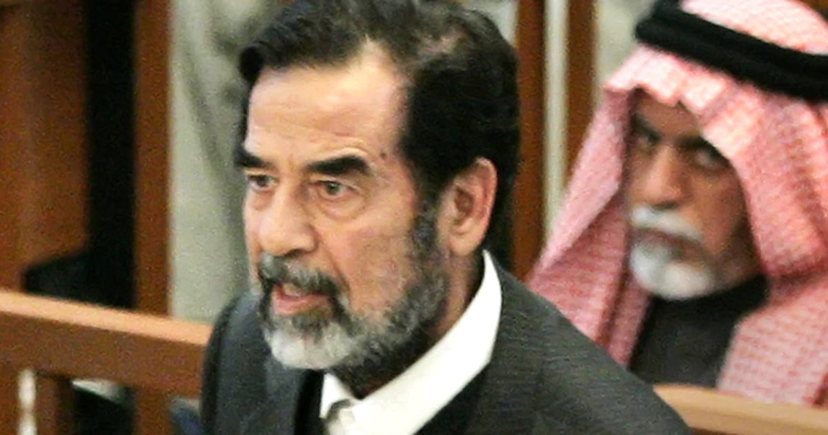 Saddam in court: ‘I am responsible’