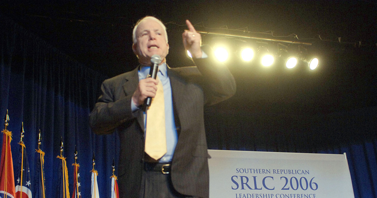 McCain on a mission: I'm with the president