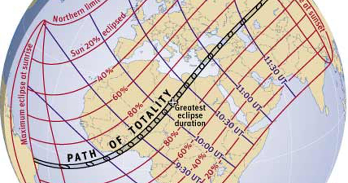 Your guide to the total solar eclipse
