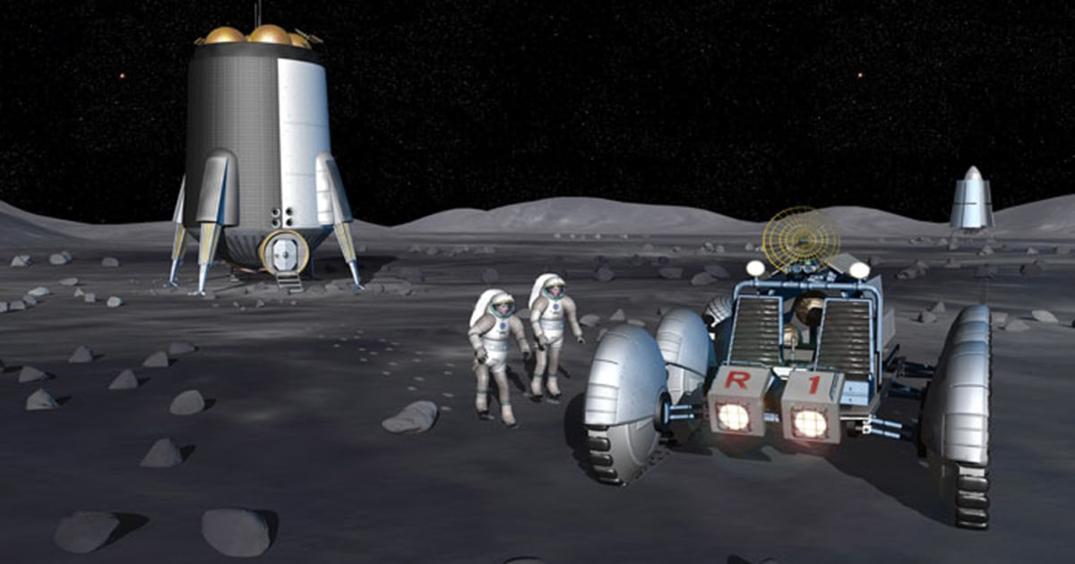 Scientists float plan to blast water to moon