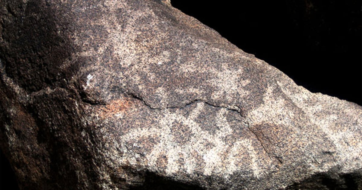 Ancient rock art chronicles exploding star