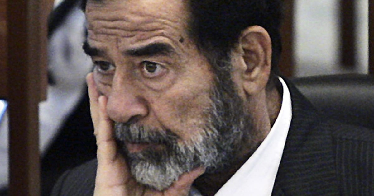 Saddam believes U.S. needs his help